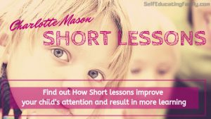Find out how short lessons result in more learning | Self Educating Family
