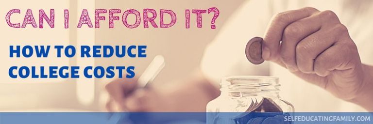 3 Ways to Reduce College Costs in High School | Self Educating Family