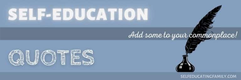 Motivational Quotes on Self Education | Self Educating Family