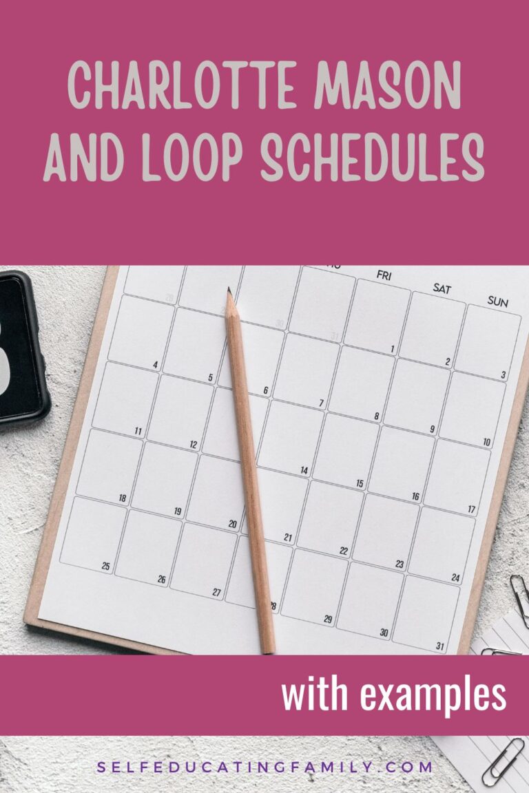 Why do I want to use a Loop Schedule? | Self Educating Family