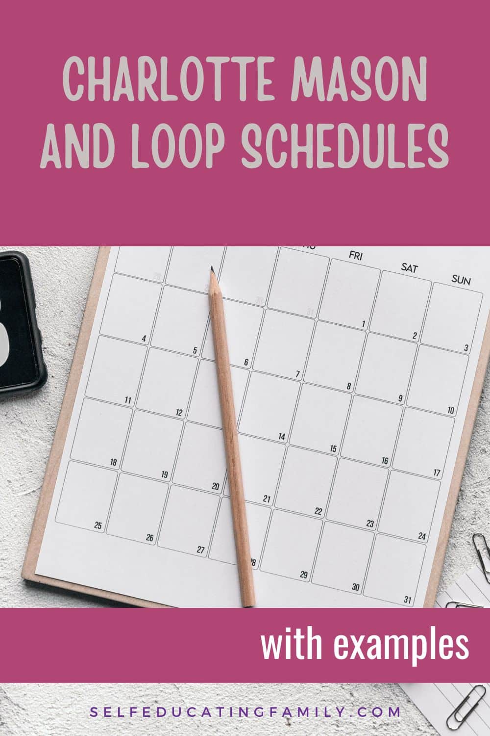 Why do I want to use a Loop Schedule? | Self Educating Family