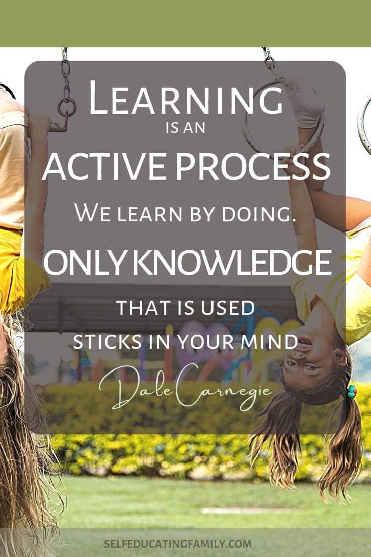 Learning by Doing: Quotes for the Commonplace | Self Educating Family