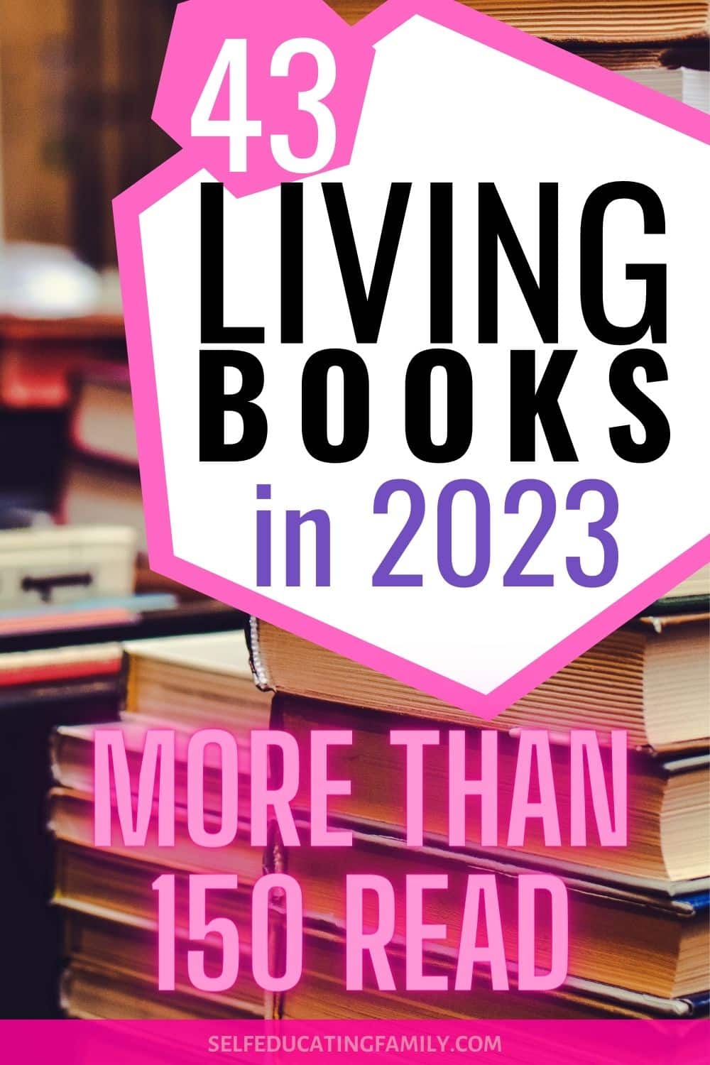 My Year in Books 2023 | Self Educating Family
