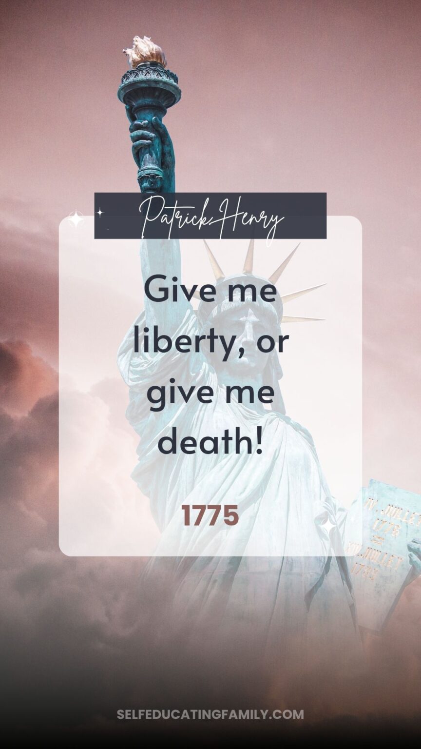 A Dozen American History Quotes | Self Educating Family