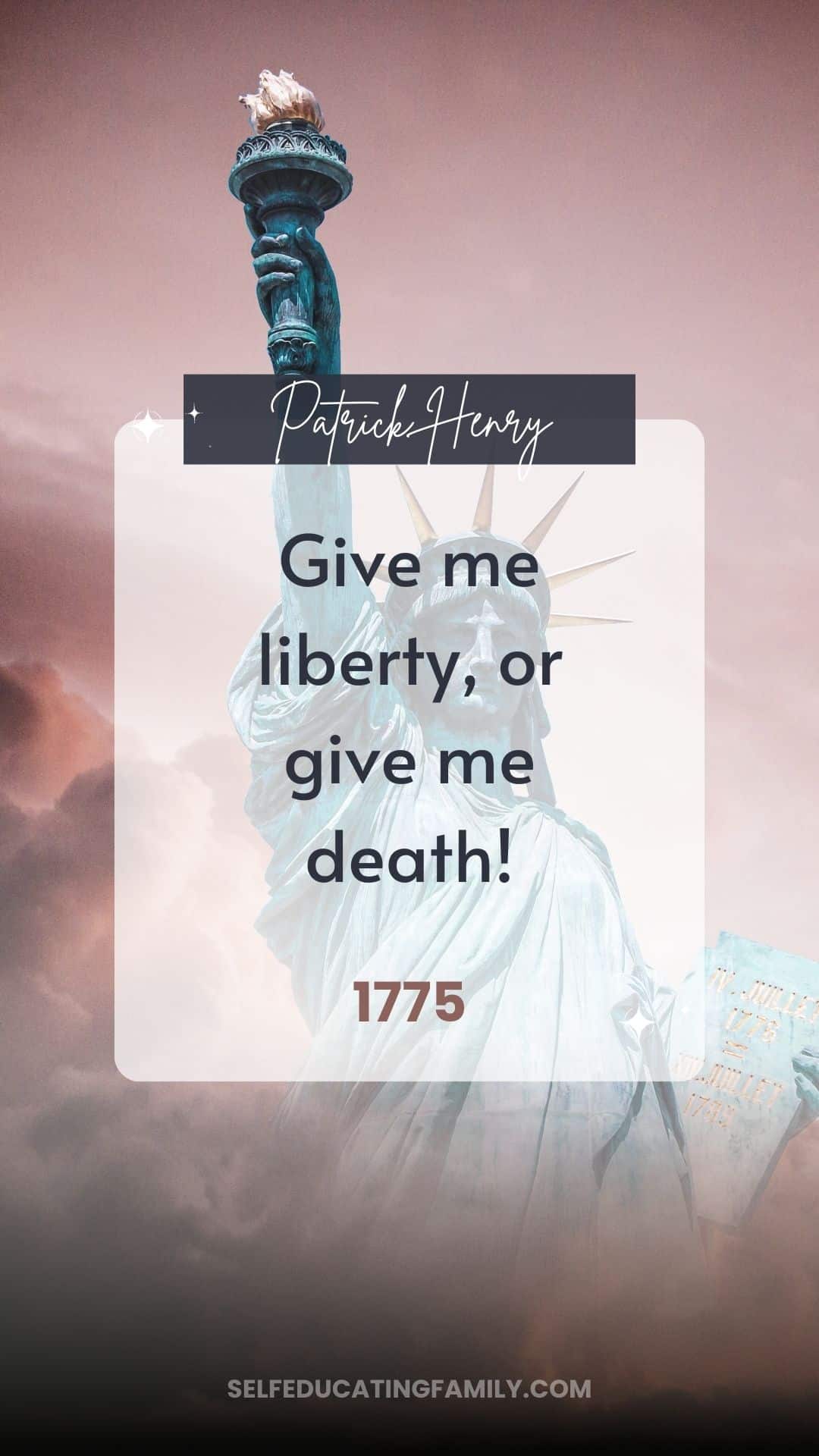 A Dozen American History Quotes | Self Educating Family