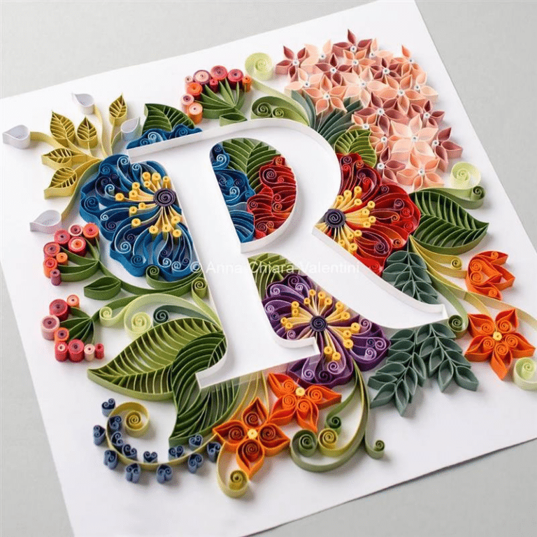 Quilling Examples: Inspiration to Select a Term Project | Self ...