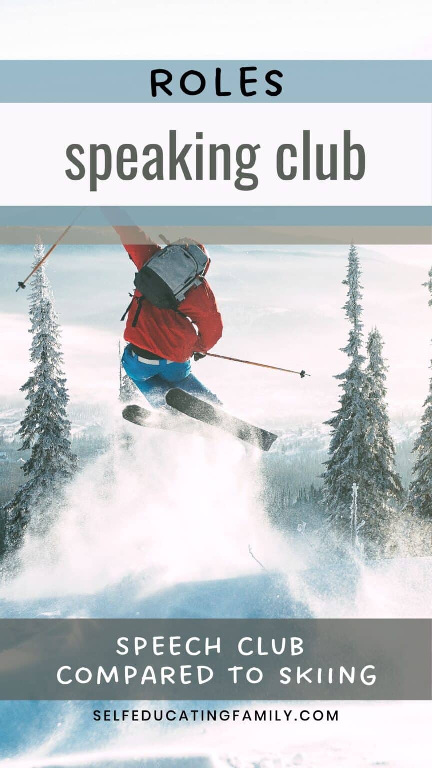 Speech Club Roles Compared to Skiing: A Fun Look at How Club Works ...