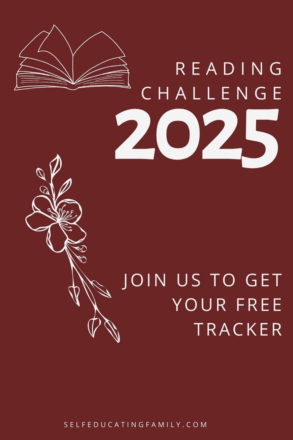 Reading Challenge 2025 | Self Educating Family