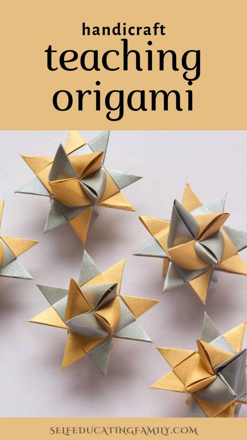 Teaching Paper Folding (Origami) for Grade 1 | Self Educating Family